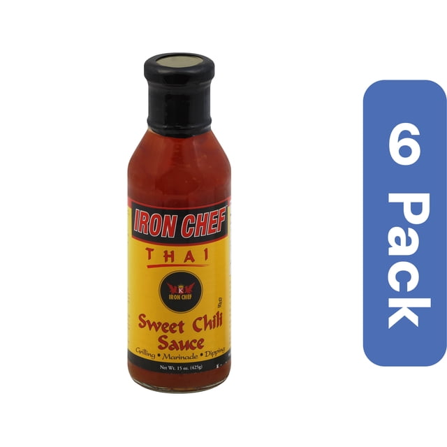 Iron Chef Sweet Chili Sauce 14.5 oz (Pack Of 6) - Walmart Business Supplies