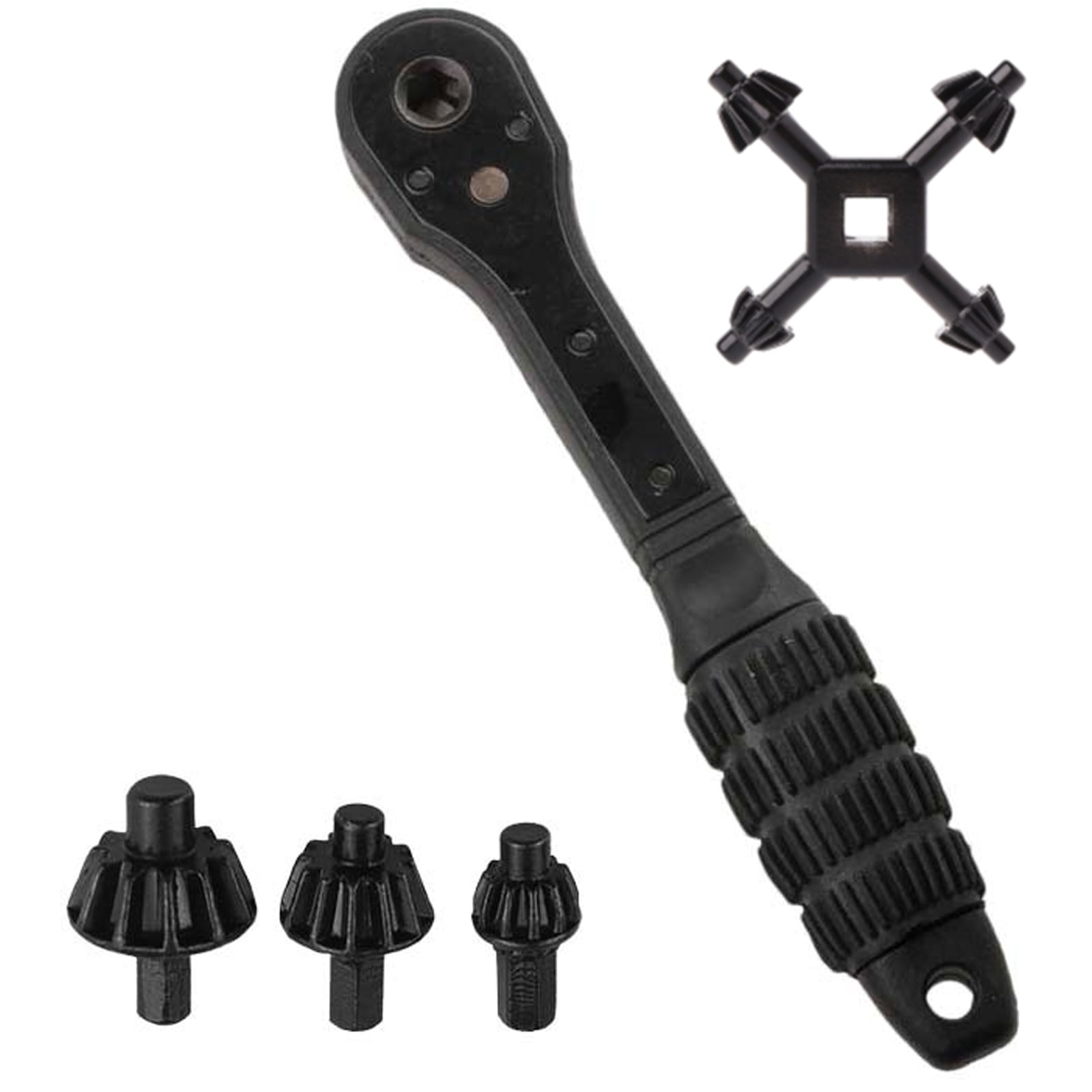 Iron Chucks Key Tool 2 in 1 Ratchets Wrench and 4 in 1 Key Set for ...