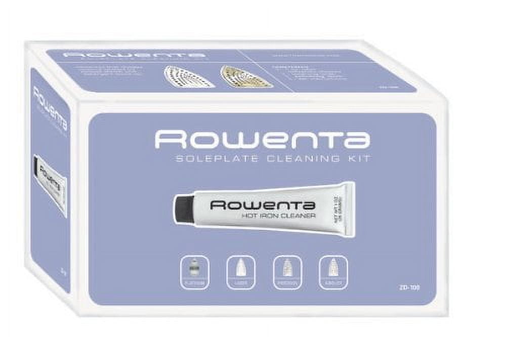 Rowenta ZD110 Non-Toxic Stainless Steel Soleplate Cleaner Kit for Steam ...