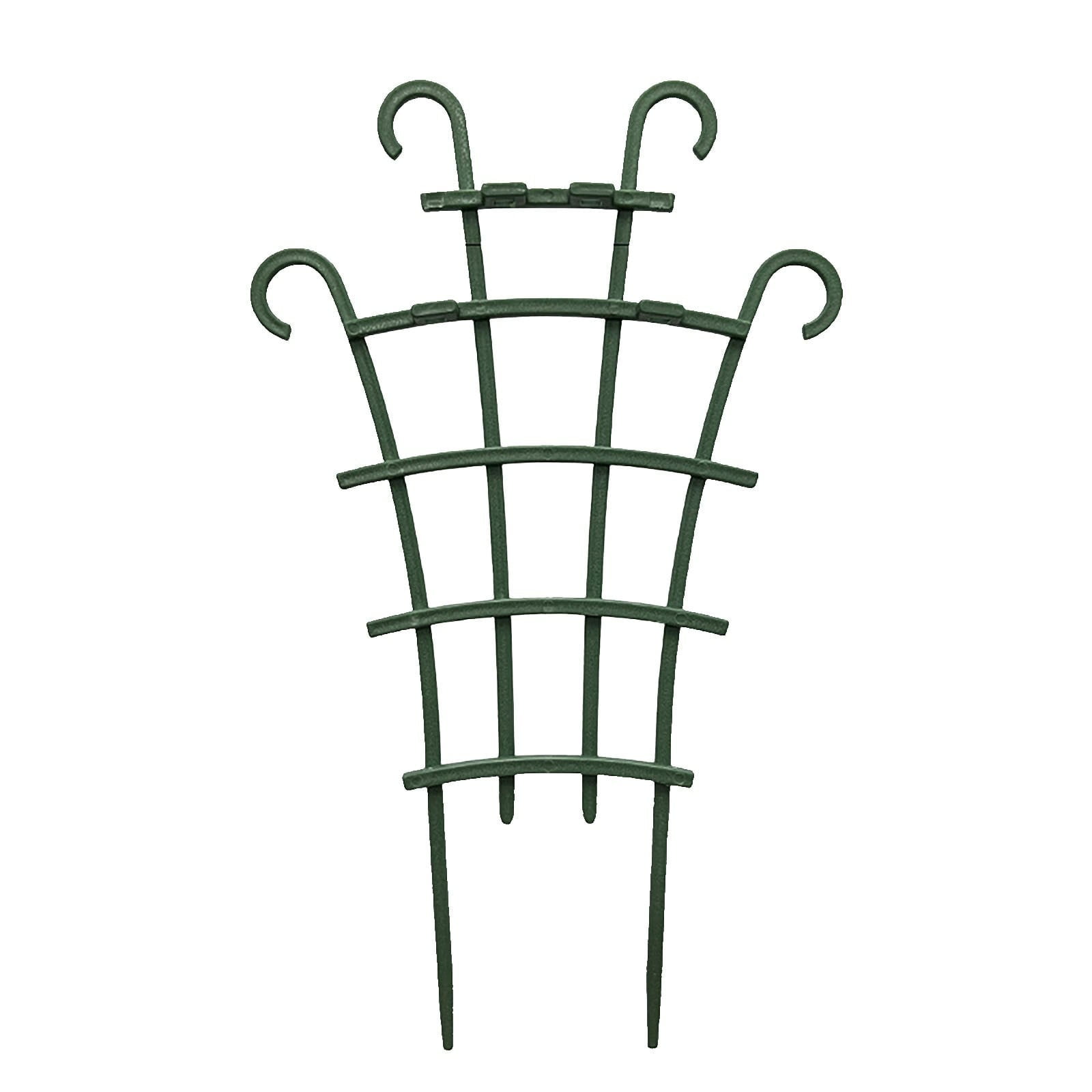 Iron Climbing Plant Support Frame | Garden Flower Stand Leaf Guard ...