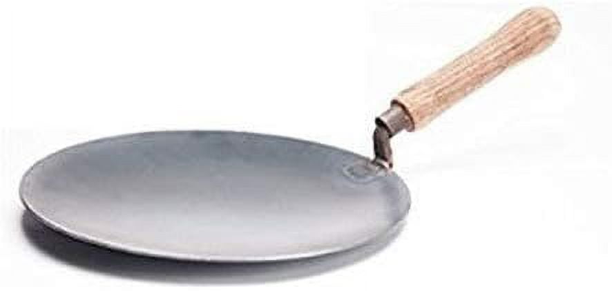 Iron Concave Tawa 11" with Steel Turner Cookware Roti Maker chapati ...
