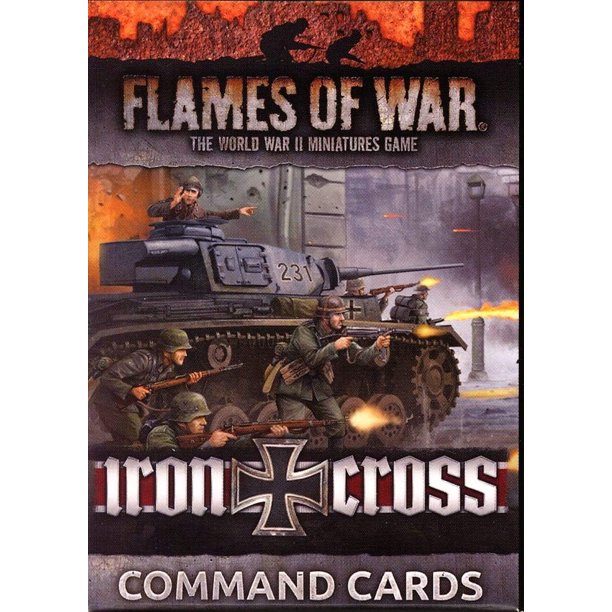 Flames of War Iron Cross Command Cards (48) - Walmart Business Supplies