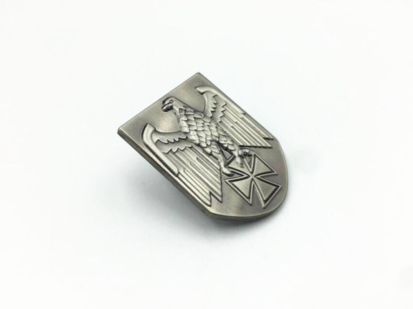 Iron Cross Sword Shield Enamel Pins WW2 German Military Brooches Eagle ...