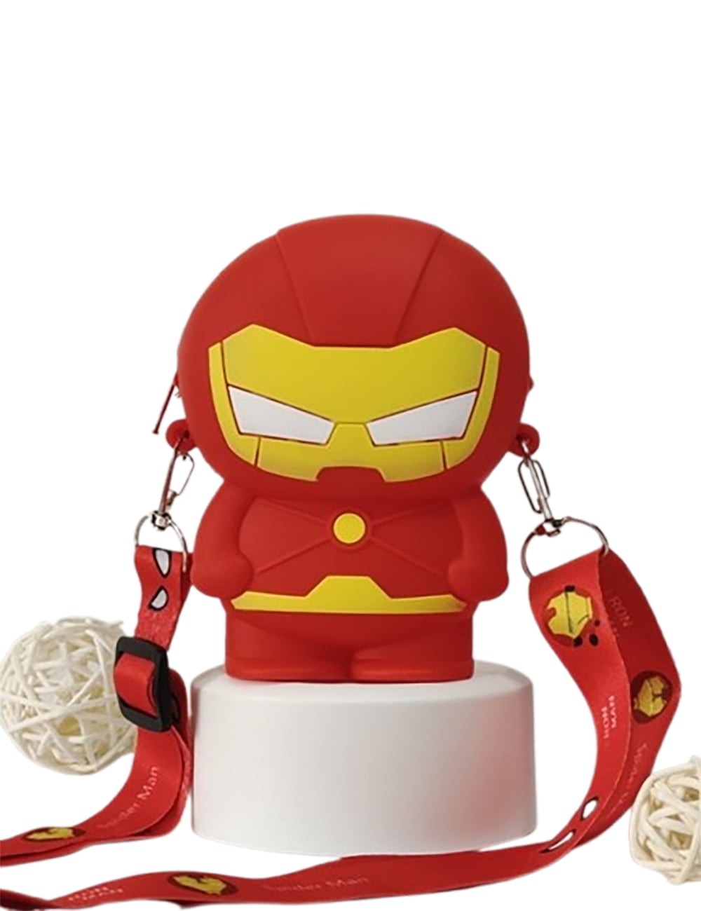 Iron Crossbody Bag with Adjustable Shoulder Strap, Man Handbag with ...