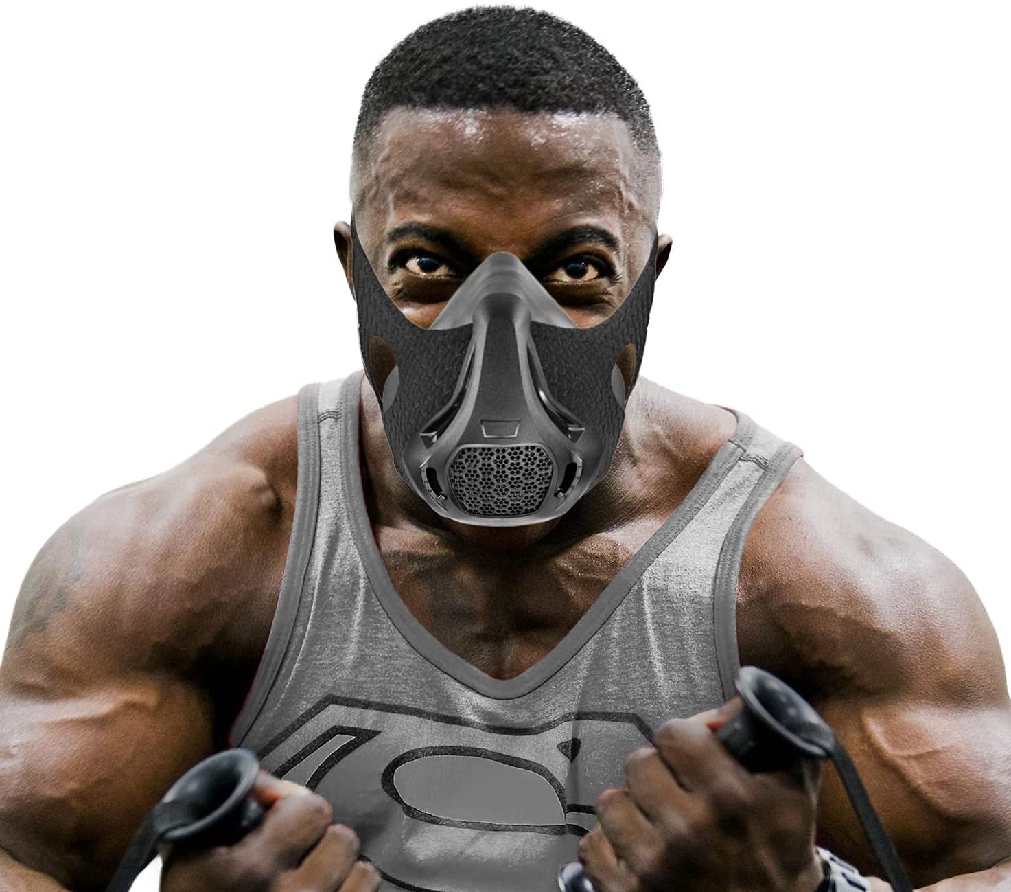 Iron Crush Workout Mask for Training – Running Mask for Respiratory ...
