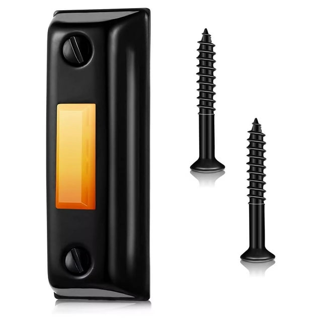 Iron Doorbell Button Door Bell Push Buttons Lighted Wall Mounted Home ...