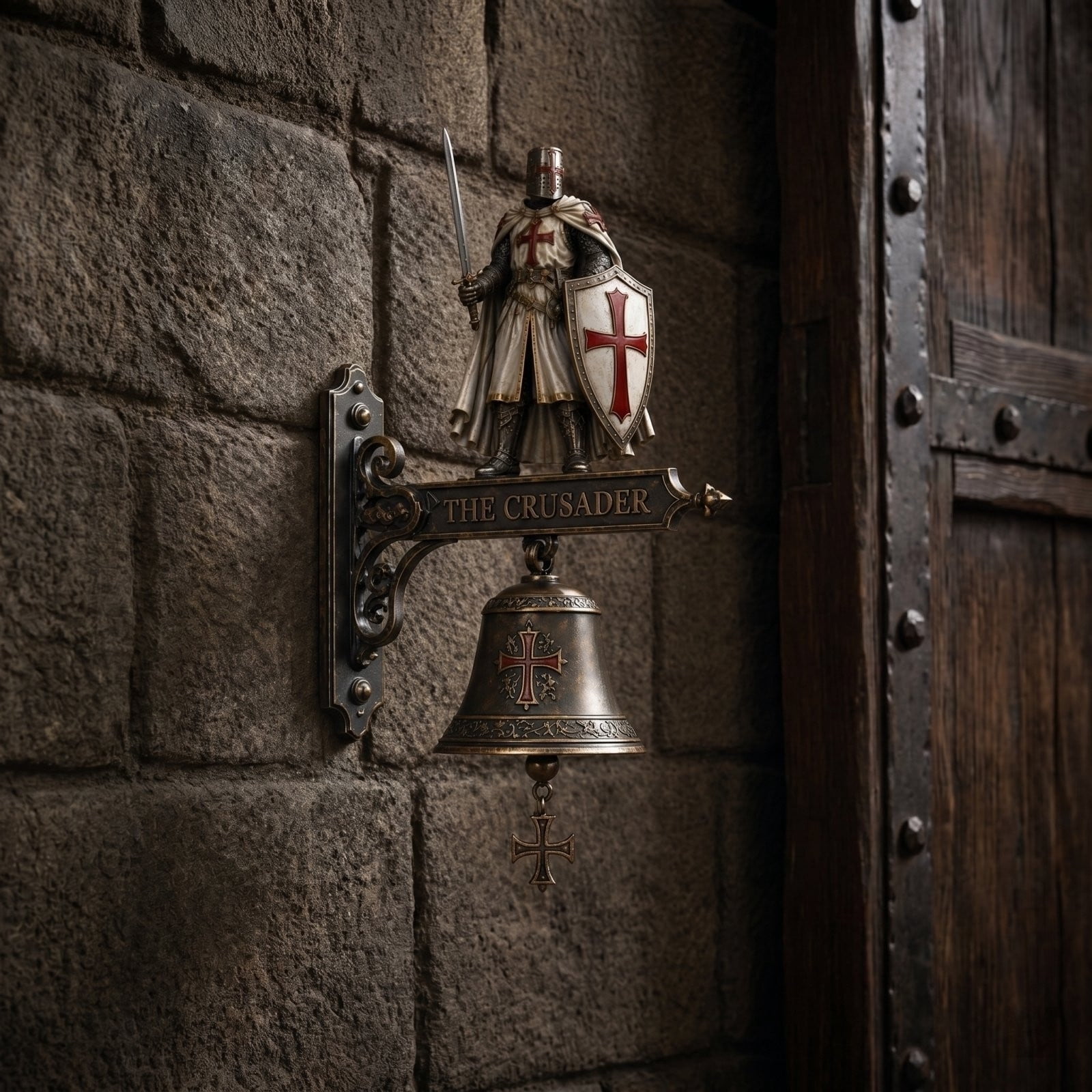 Iron Doorbell for Home Office Security – Easy Installation Clear Loud ...