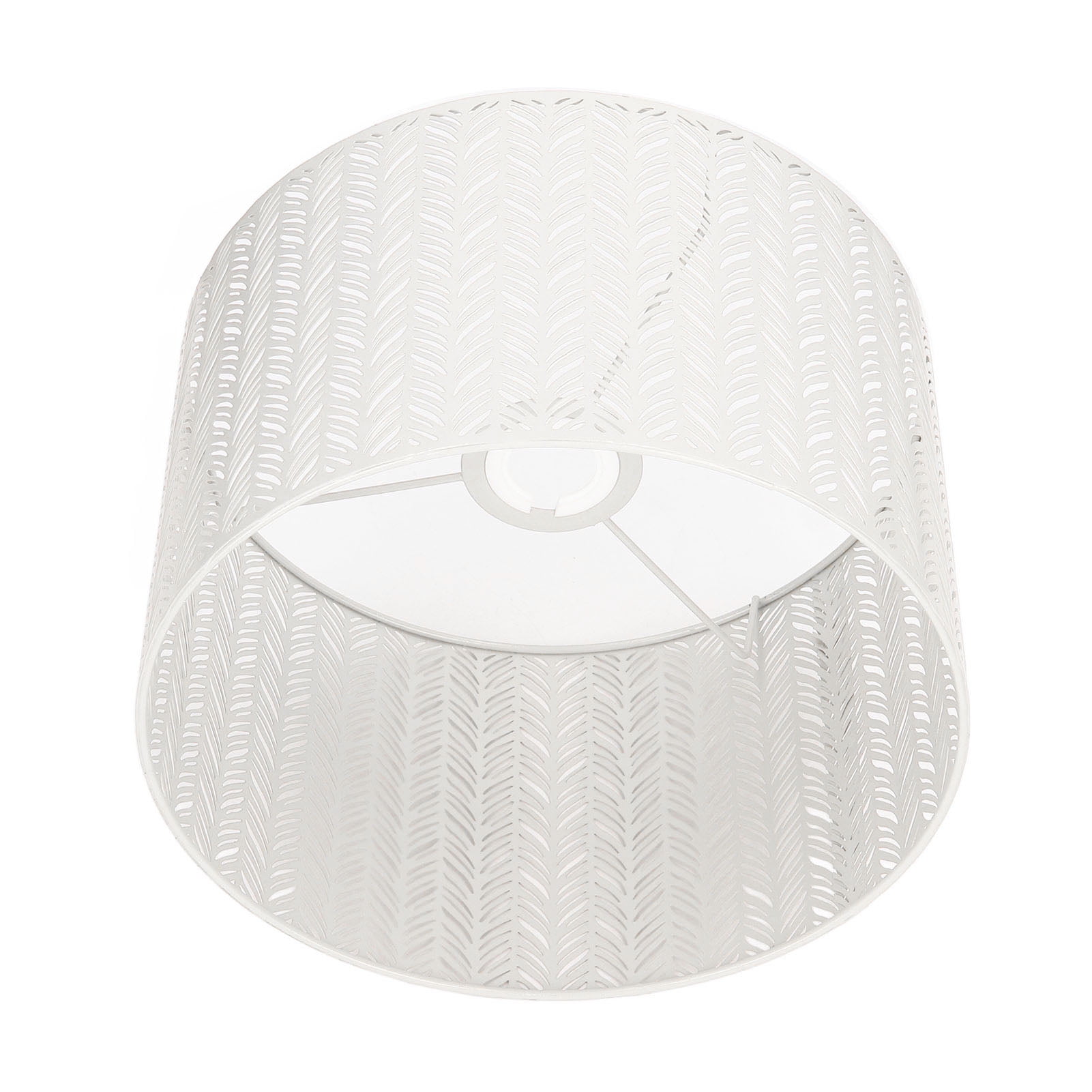 Iron Drum Lampshade, Cut Leaf Pattern, Creates Ambient Lighting For ...