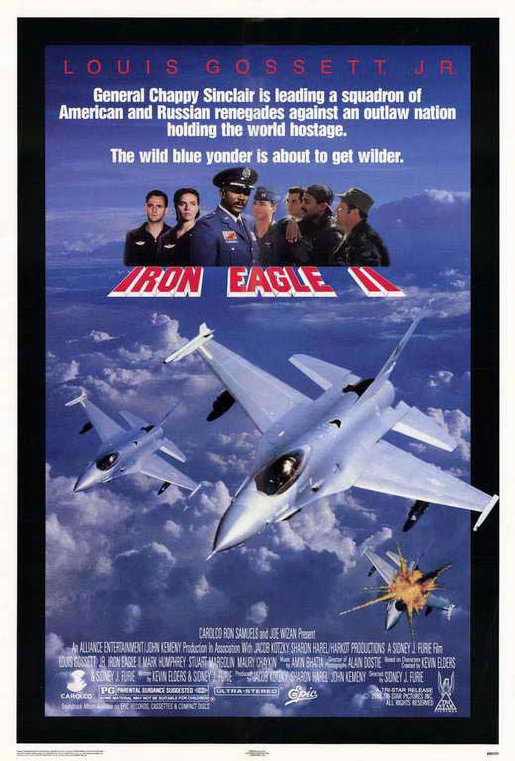 Iron Eagle 2 - movie POSTER (Style A) (11" x 17") (1988) - Walmart.com