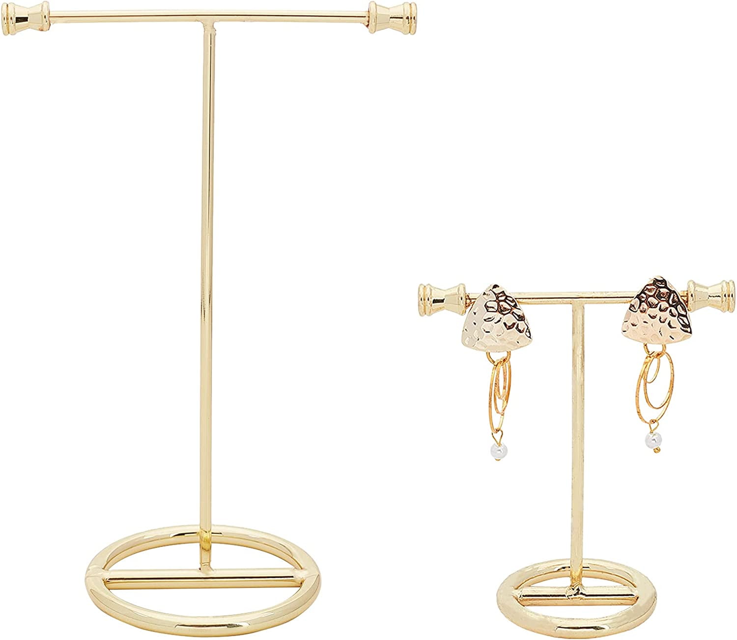 Iron Earring Display Stands Light Gold Small: 40x75x70mm Big ...