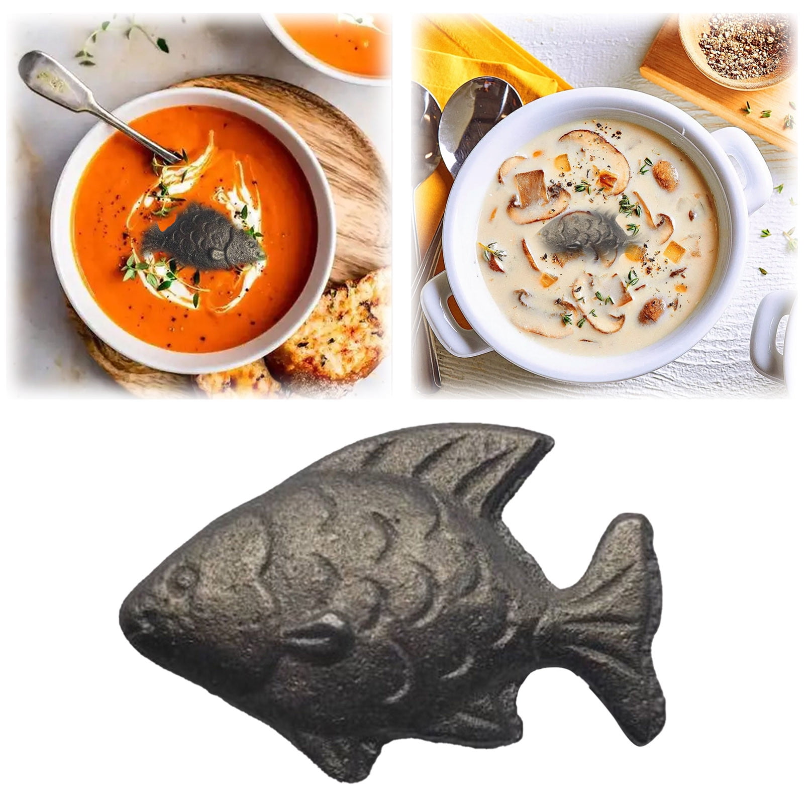 Iron Fish for Iron Deficiency, Ironfish Safe Cooking Tools to Reduce ...