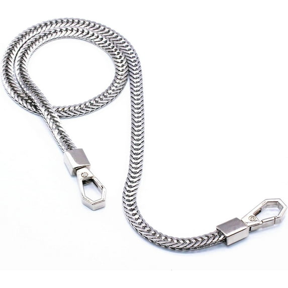 Iron Flat Chain Strap Purse Chain Straps Handbag Chains Cross ...
