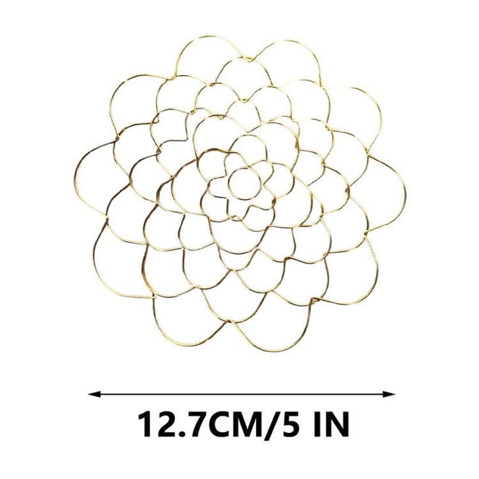 Iron Flower Arrangement Stand - Metal Floral Organizer for Vases and ...