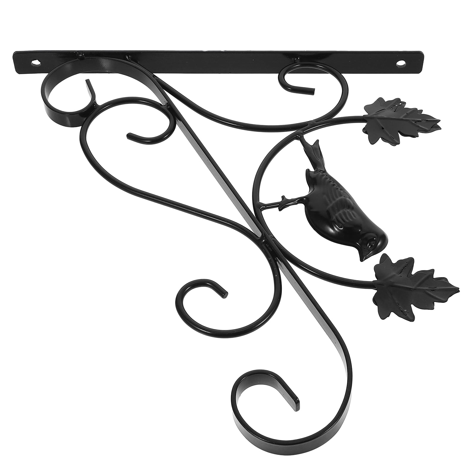 Iron Flower Bracket Bird Wall Plant Hanging Hook Plant Hanging Bracket ...