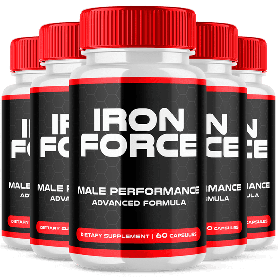 Iron Force Mens Support Formula Pills Advanced Supplement 150 Servings ...