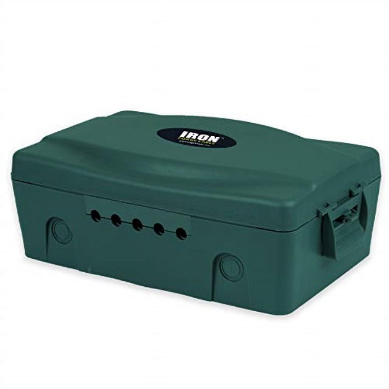 Iron Forge Cable Weatherproof Connection Box Green 6 Outlets Outdoor Extension Cord - Walmart.com
