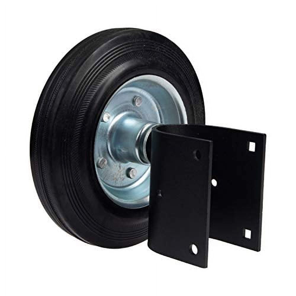 Iron Forge Tools Gate Wheel for Metal Swing Gates - 6 Inch Side Mount ...