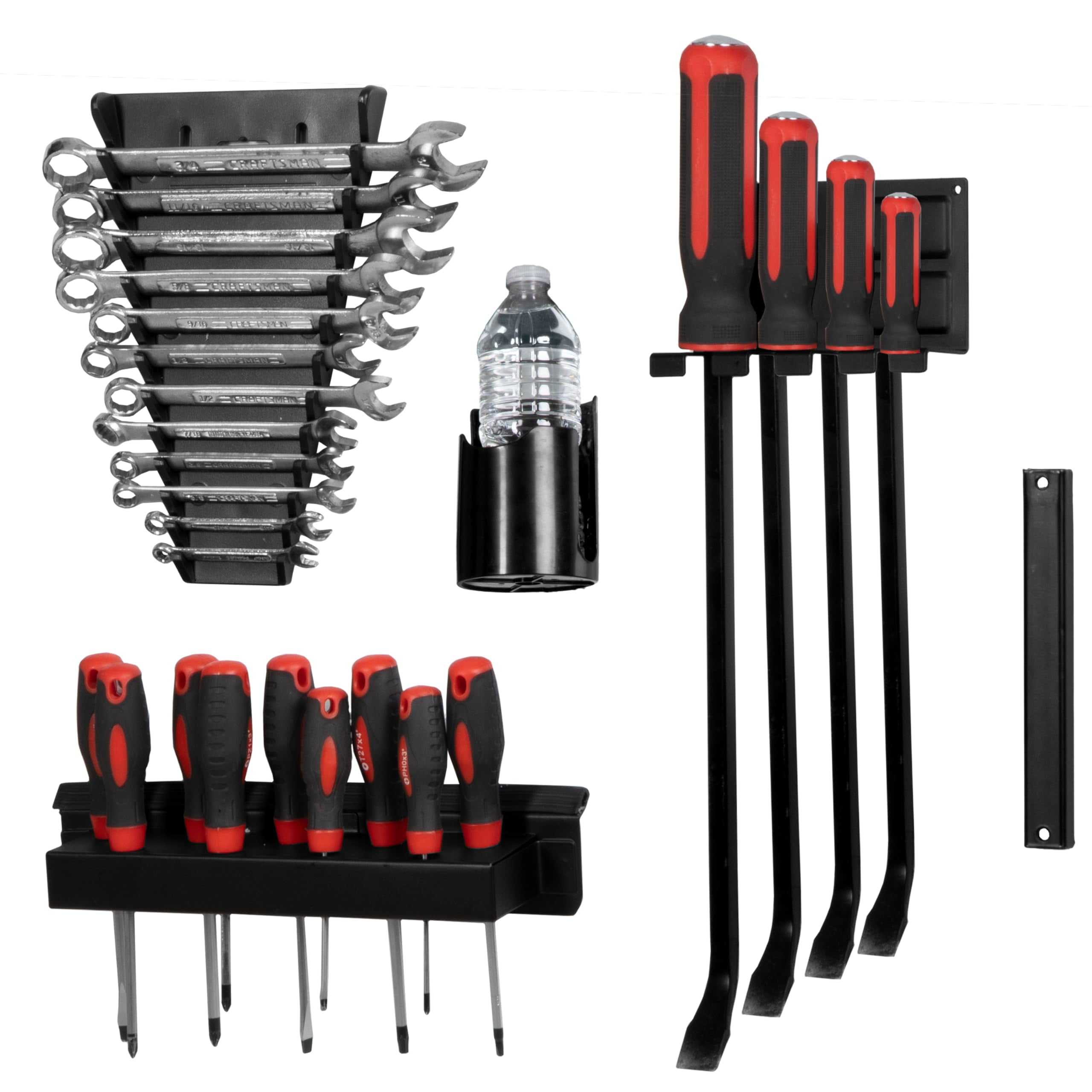 Iron Forge Tools Mechanics 5 Piece Magnetic Tool Box Accessories ...
