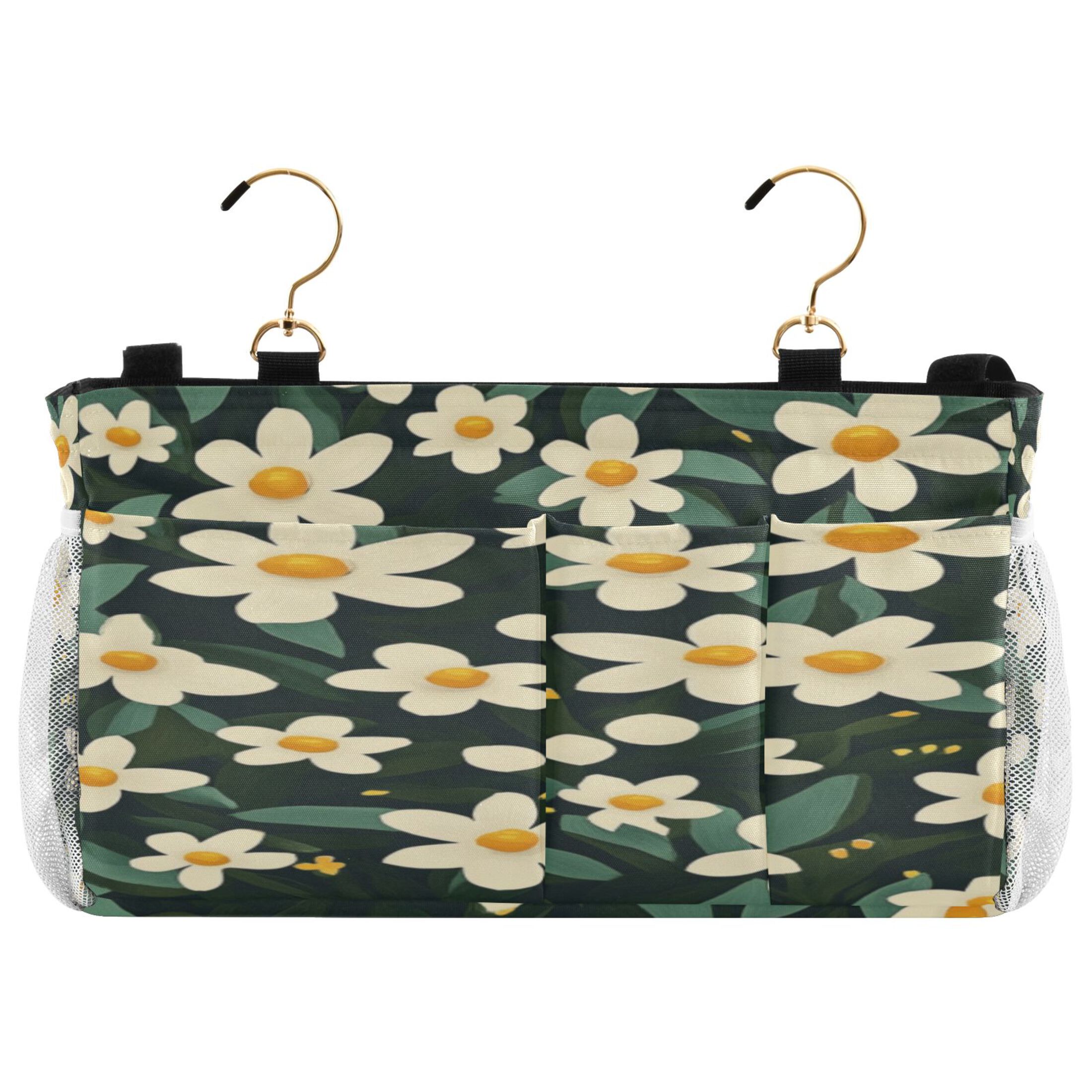 Iron Frame Bedside Hanging Bag 14.2*4.9*7.9 Inch Magazine Holders ...