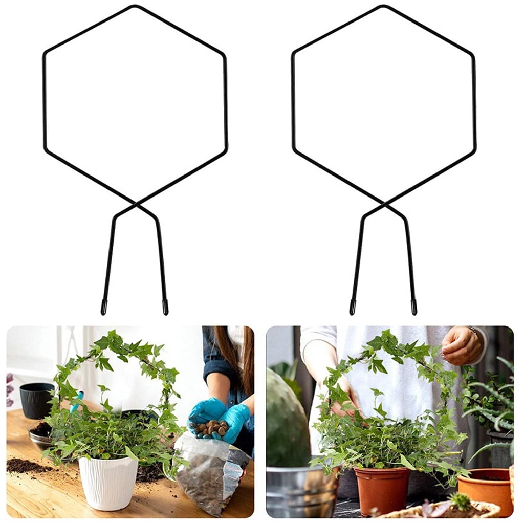 Iron Garden Trellis Climbing Plants Rust Proof Small Trellis For Indoor
