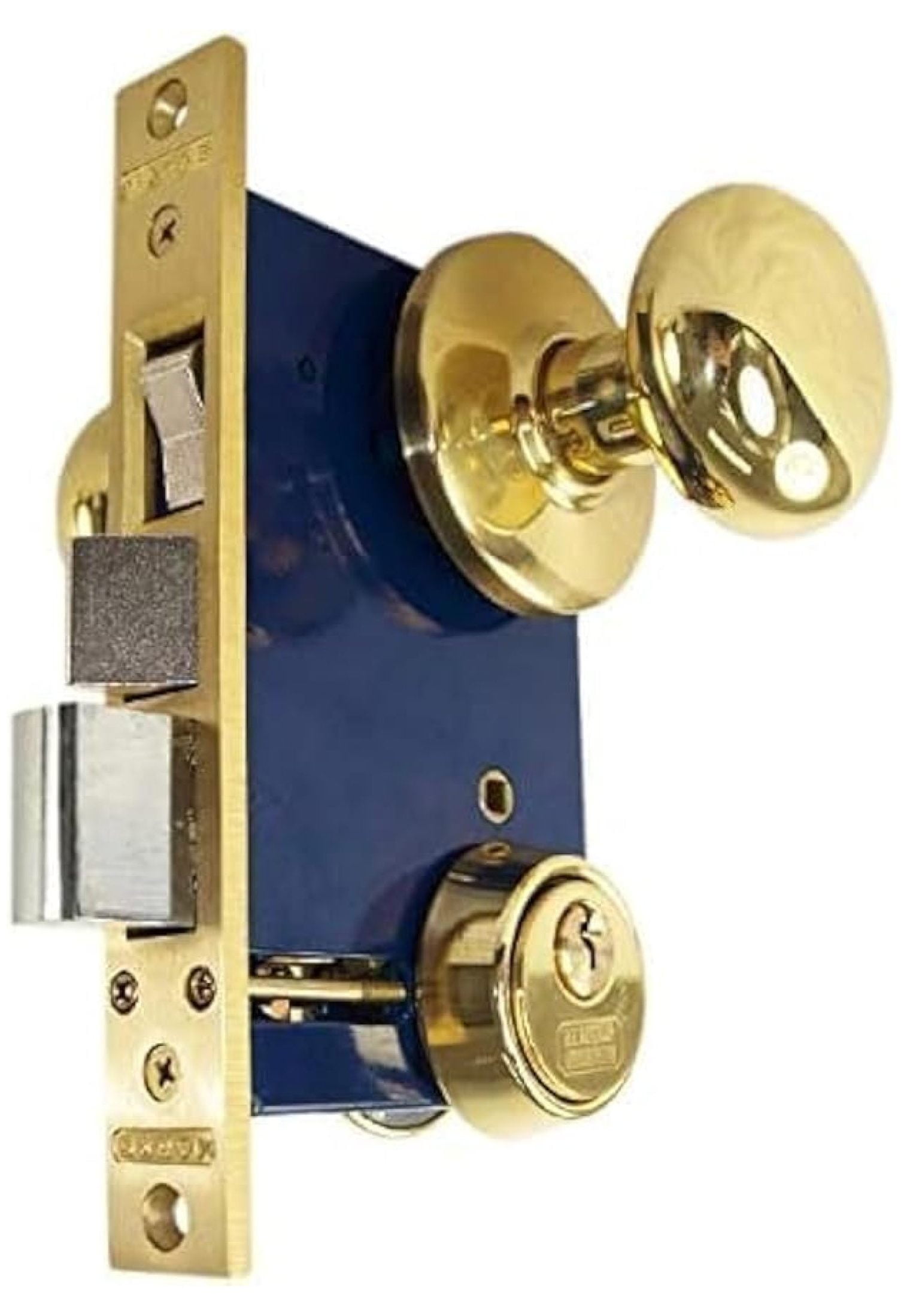 Iron Gate Lock 22AC LHR - Double Cylinder Mortise Lock Set, 2-1/2 ...