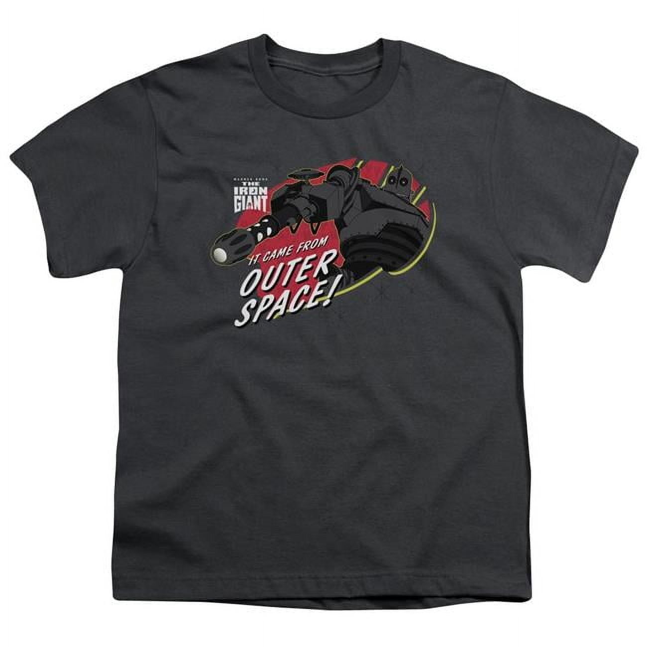 Iron Giant Men's Outer Space T-shirt Grey - Walmart.com