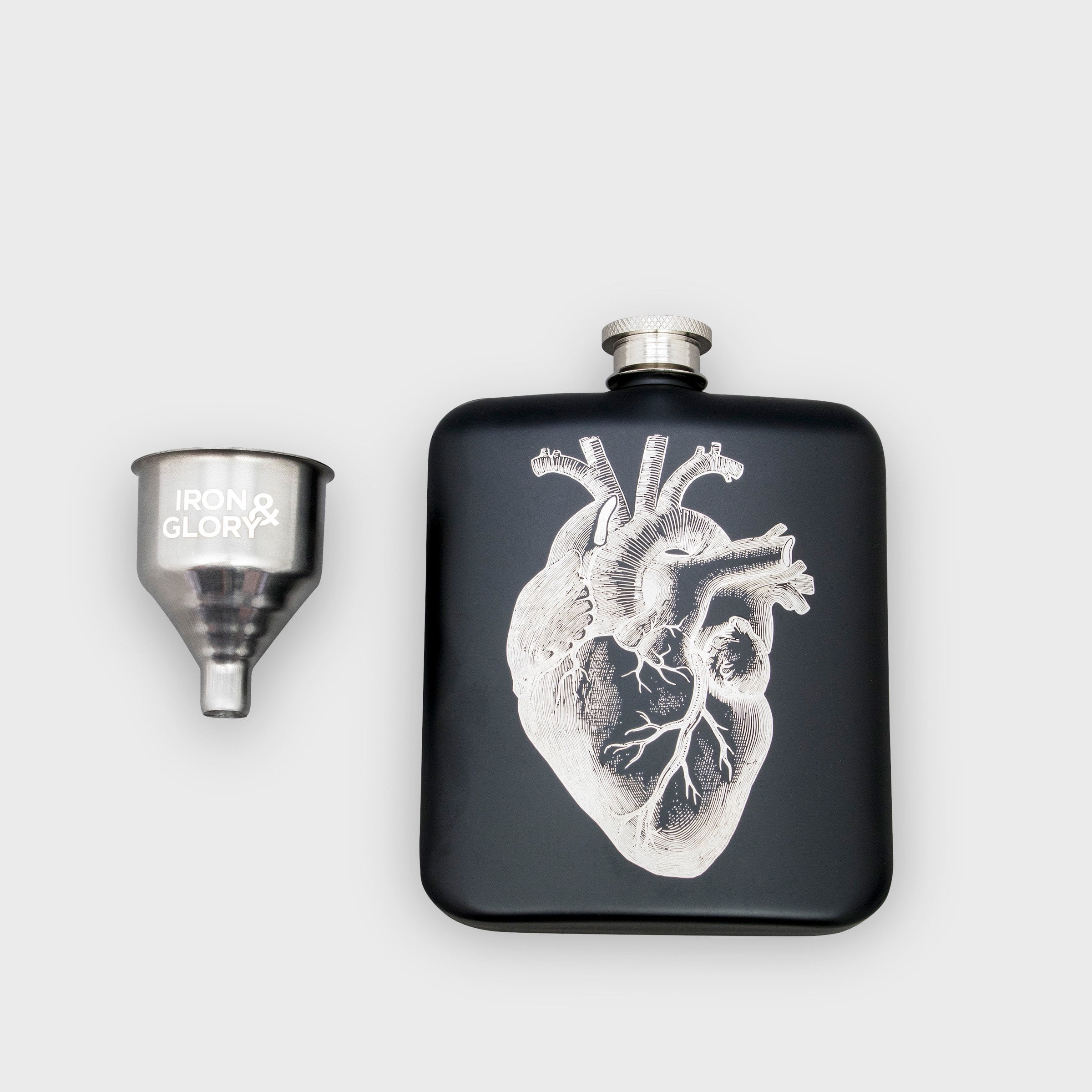 Iron & Glory | Hip Flask & Flask Funnel | Design Flasks For Liquor For ...