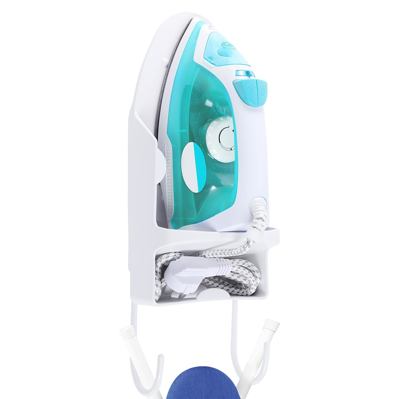 Iron Holder Wall Mount with Ironing Board Rack, Heavy Duty Heat ...