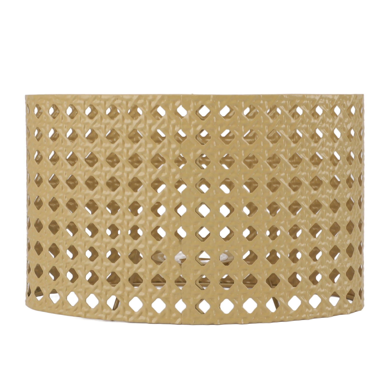 Iron Hollow Oval Mesh Lampshade Metal Engraving Hollow Lampshade ...