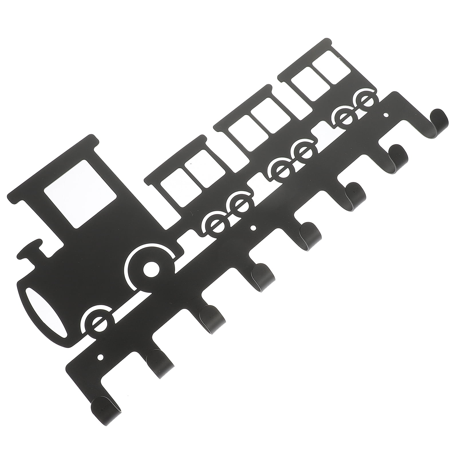 Iron Hollow Train Hook Key Hanger and Coat for Entryway Heavy Duty ...
