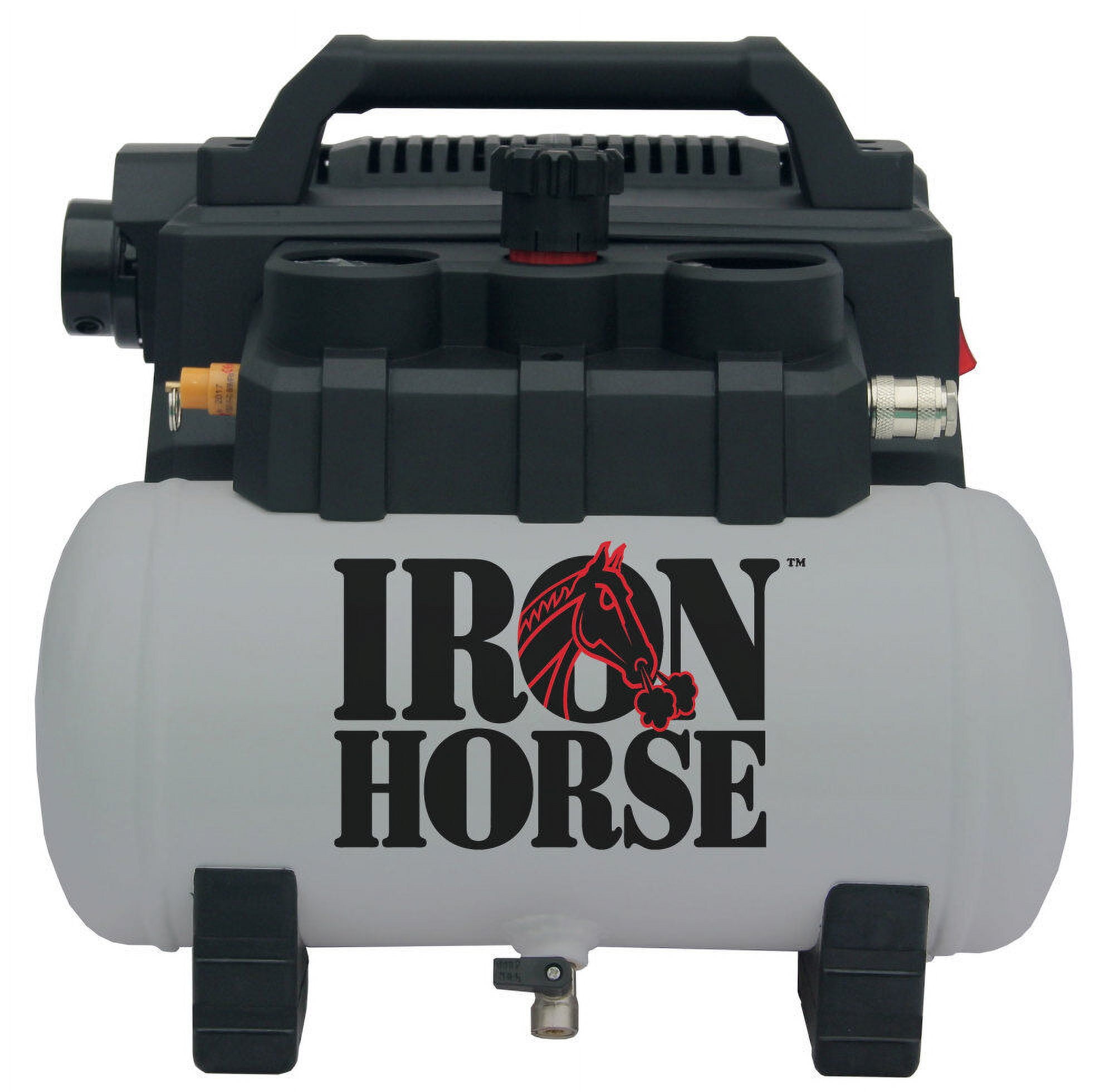 Iron Horse .75Hp 1.5 Gallon Hot Dog Air Compressor - Walmart.com