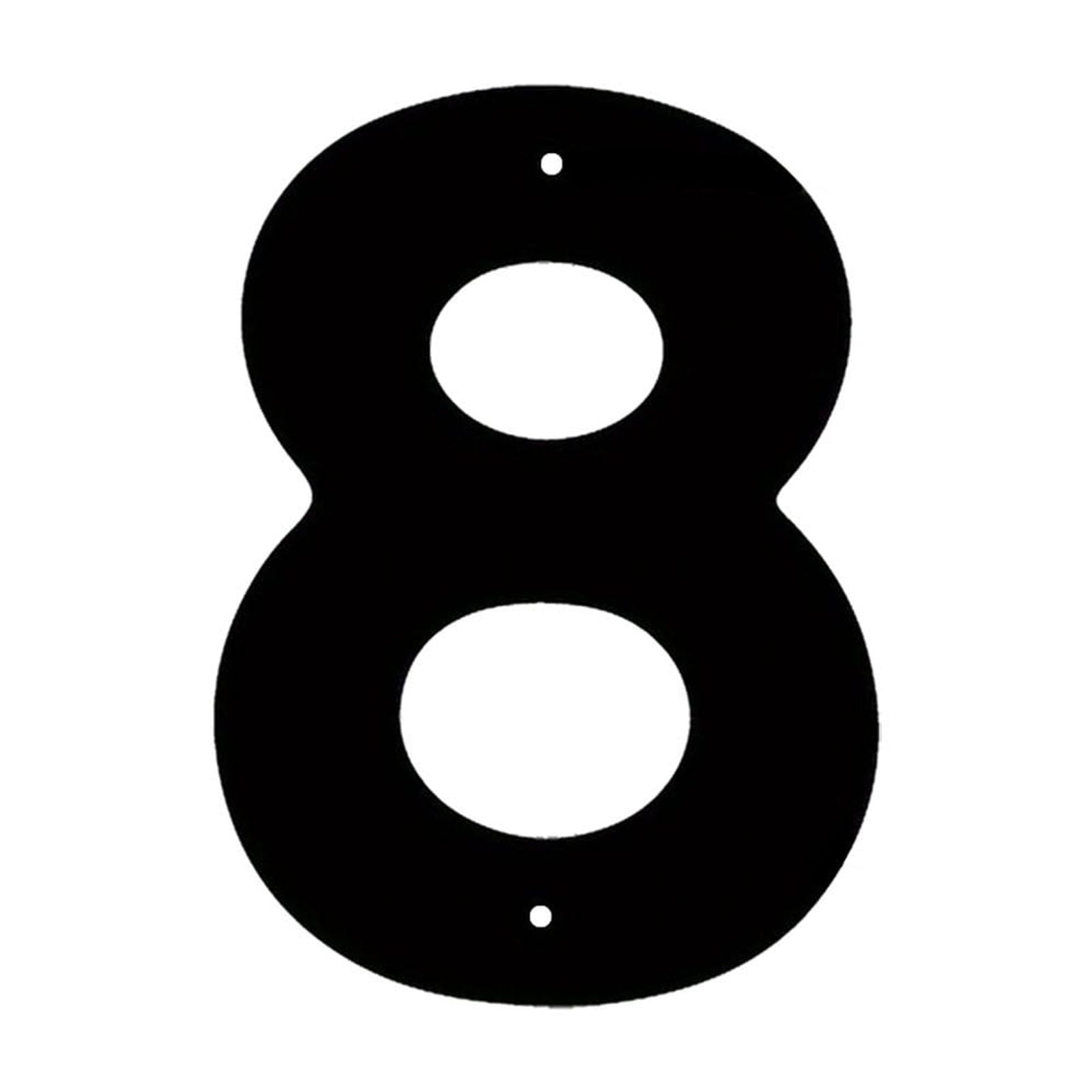 Iron House Number Sign Letters | 3D Metal Alphabet Character for ...