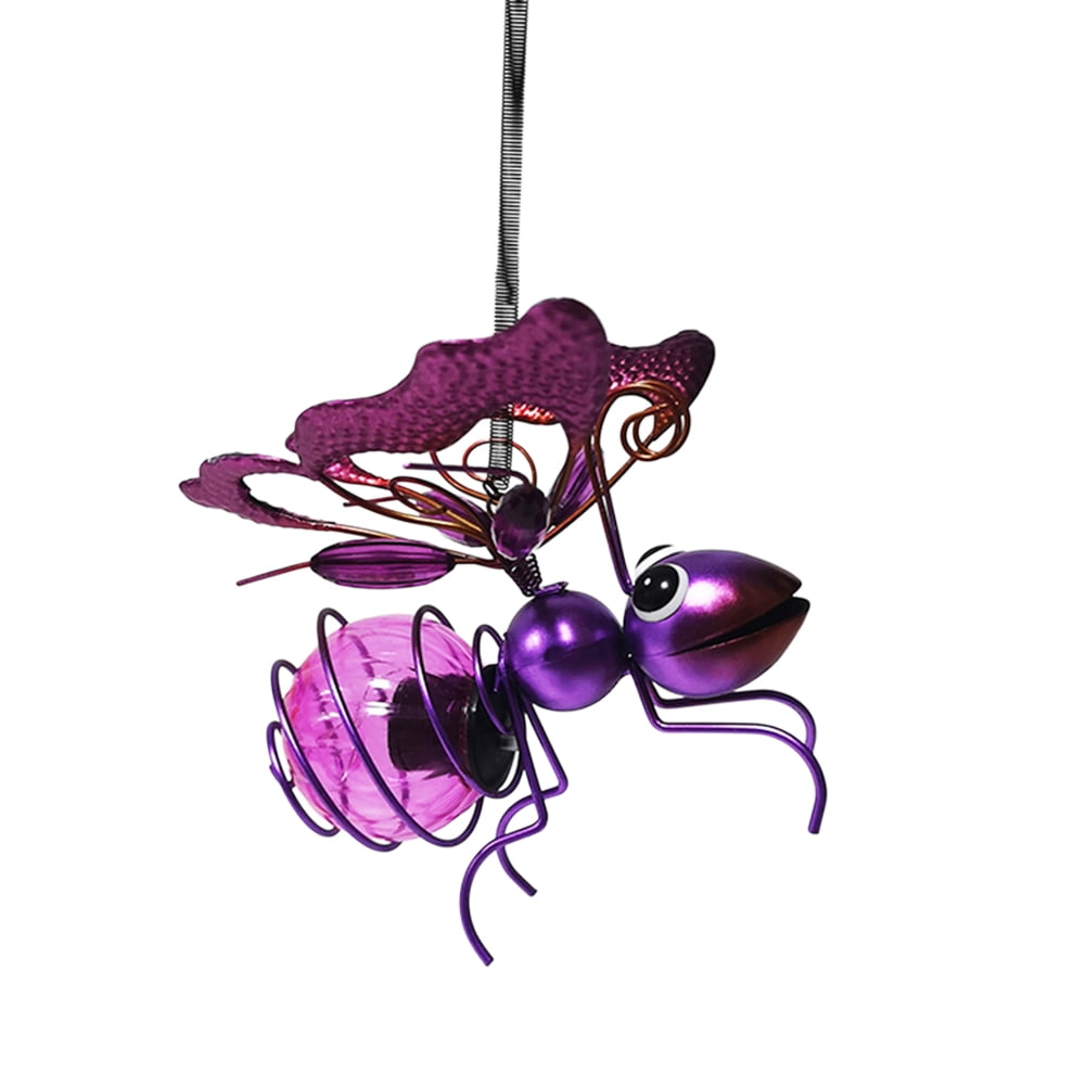 Iron Insect Statue Under $15 WLIZJ Solar Iron Insect Statue with Led ...