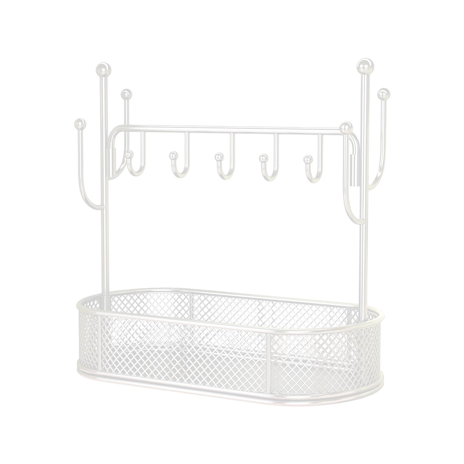 Iron Key Storage Rack Entryway Organizer Wall Mounted Shelf Shoe ...