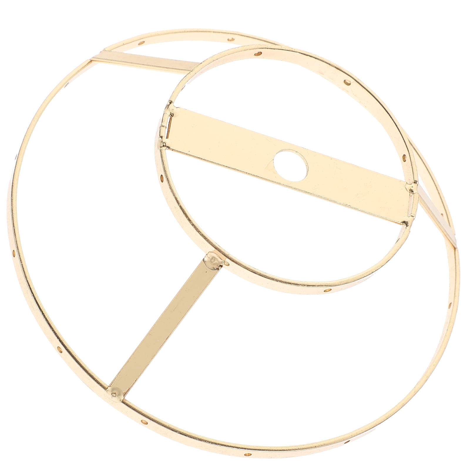 Iron Lamp Shade Frame DIY Desk Lamp Shade Frame Metal Lamp Cover ...