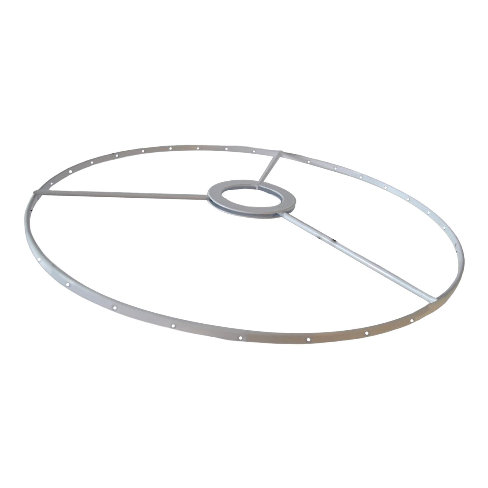 Iron Lamp Shade Frame , Tabletop Light Stand Holder Sturdy Support DIY ...