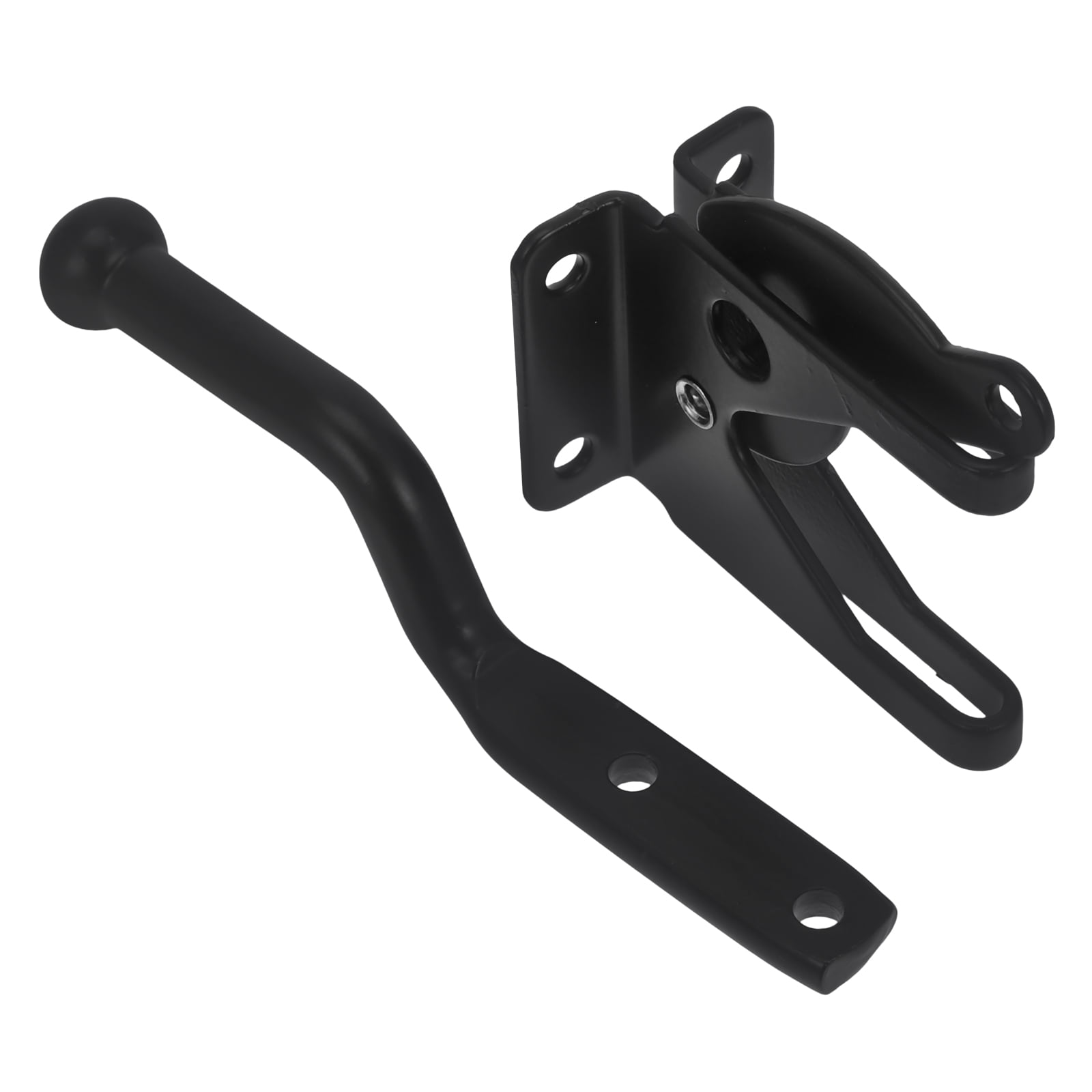 1 Set Gate Latch Carbon Steel Wood Fence Latch 116mm Hardware with ...