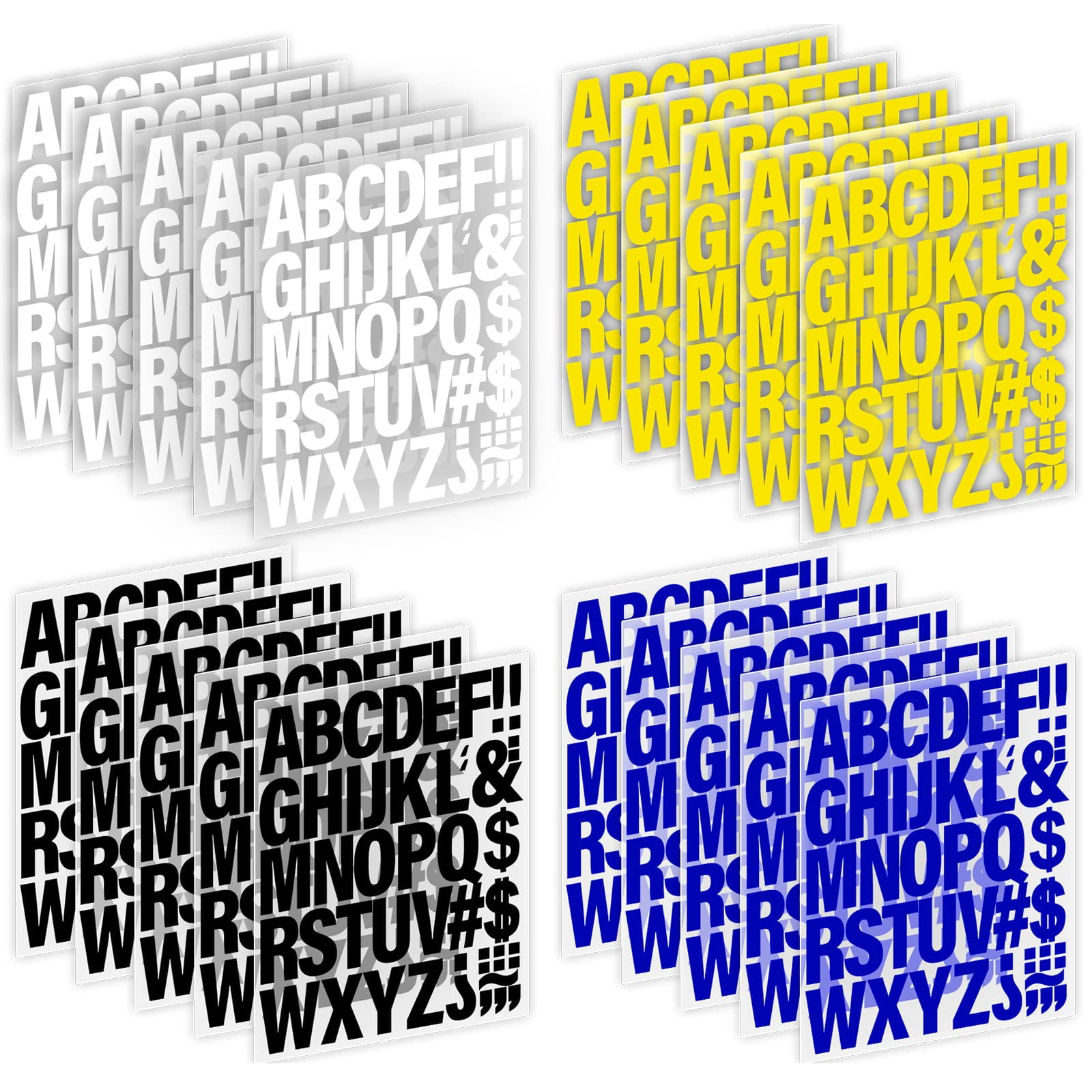 Iron on Letters, 2 Inch Iron on Vinyl Letters for Clothing, Heat ...