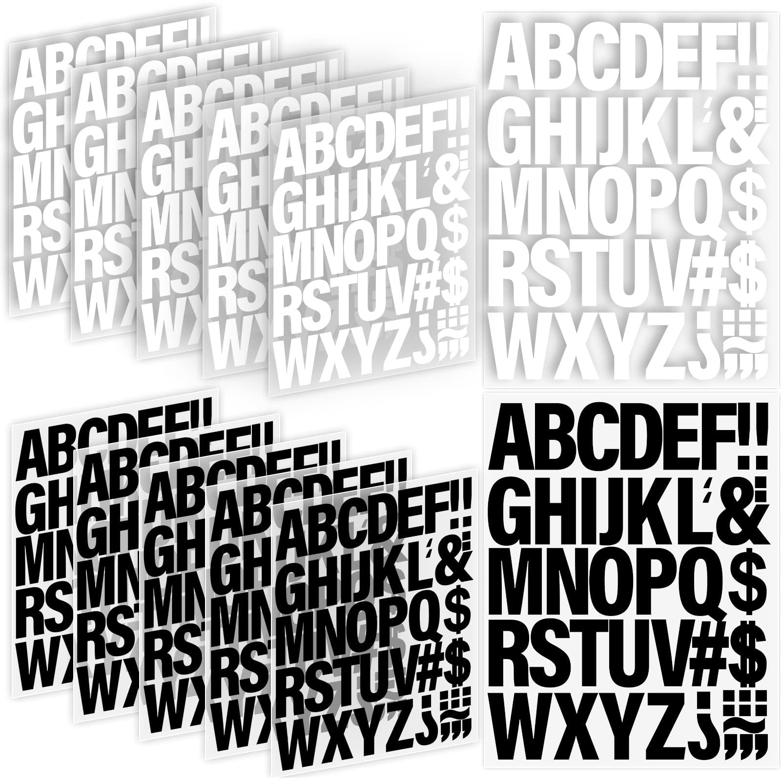 Iron on Letters, 2 Inch Iron on Vinyl Letters for Clothing, Heat ...