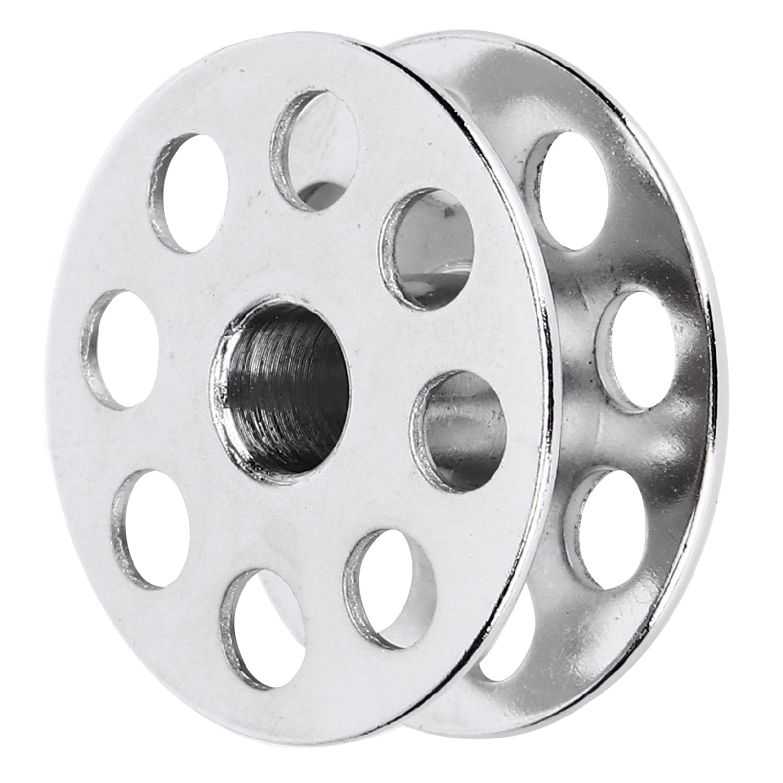 Iron Lock Core Sewing Machin Bobbin 8 Holes Extra Large Iron Bobbin ...