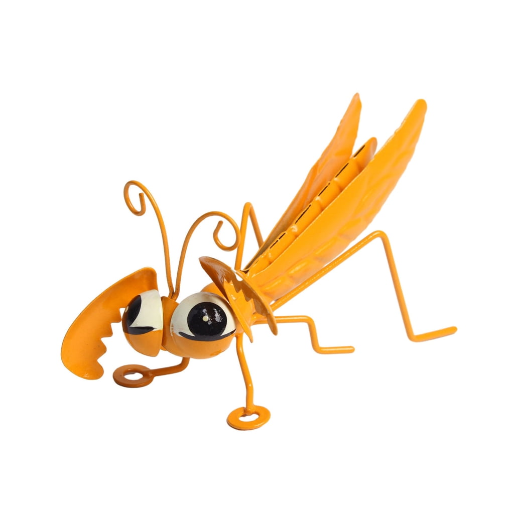 Iron Locust Decorations Model Outdoor Insect Statue Garden Decors Metal ...