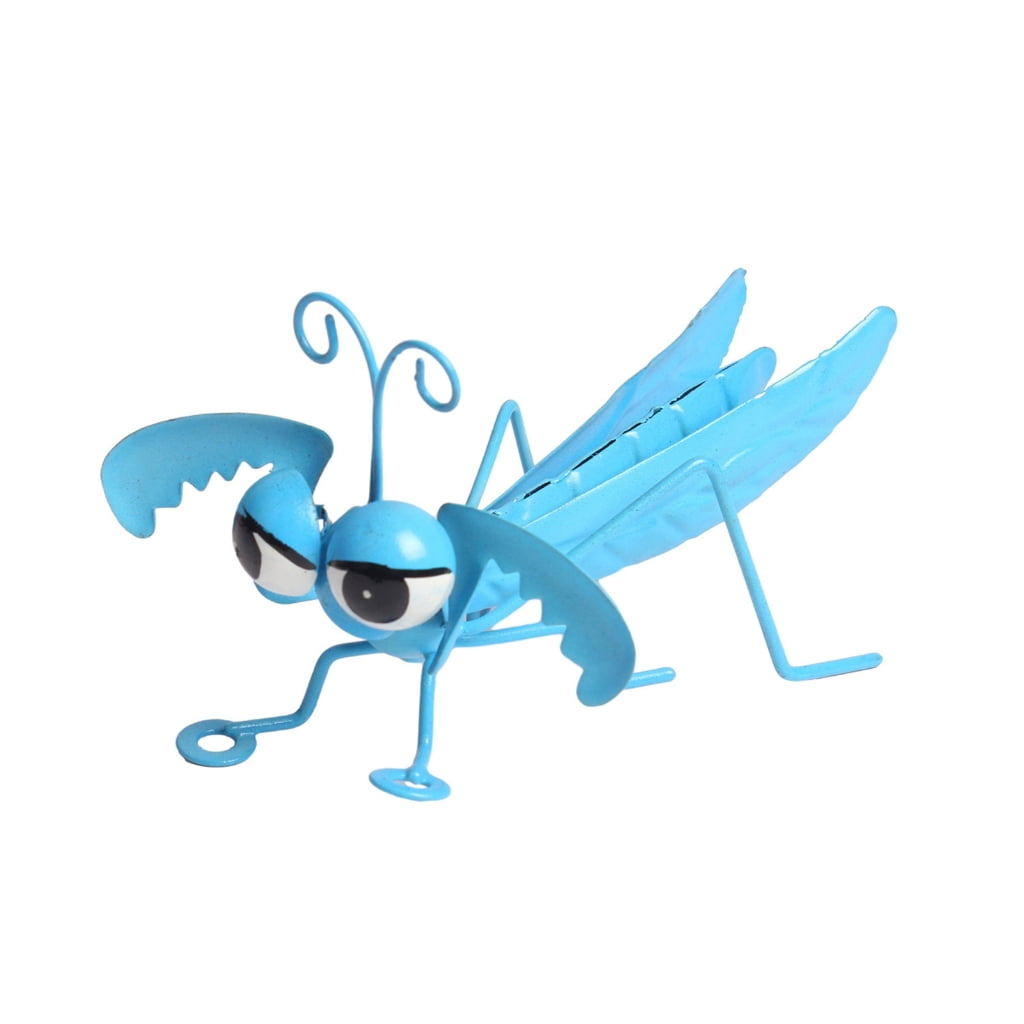 Iron Locust Decorations Model Outdoor Insect Statue Garden Decors Metal ...