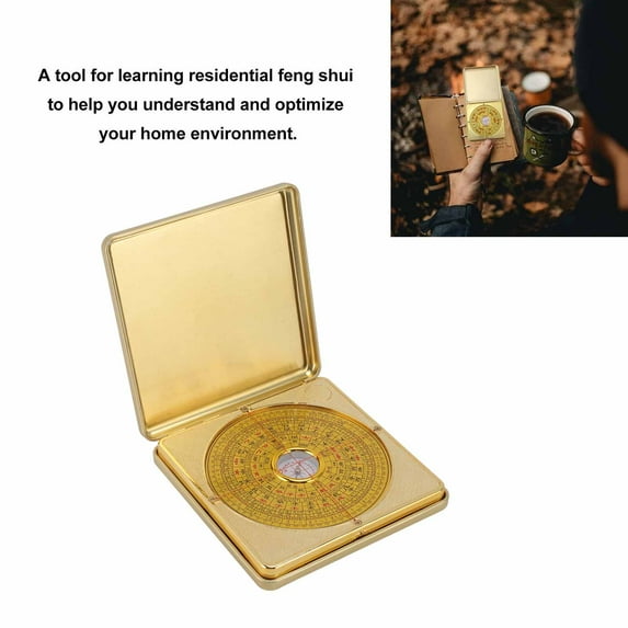Iron Luo Pan Compass For Feng Shui Practice, Durable Design With ...