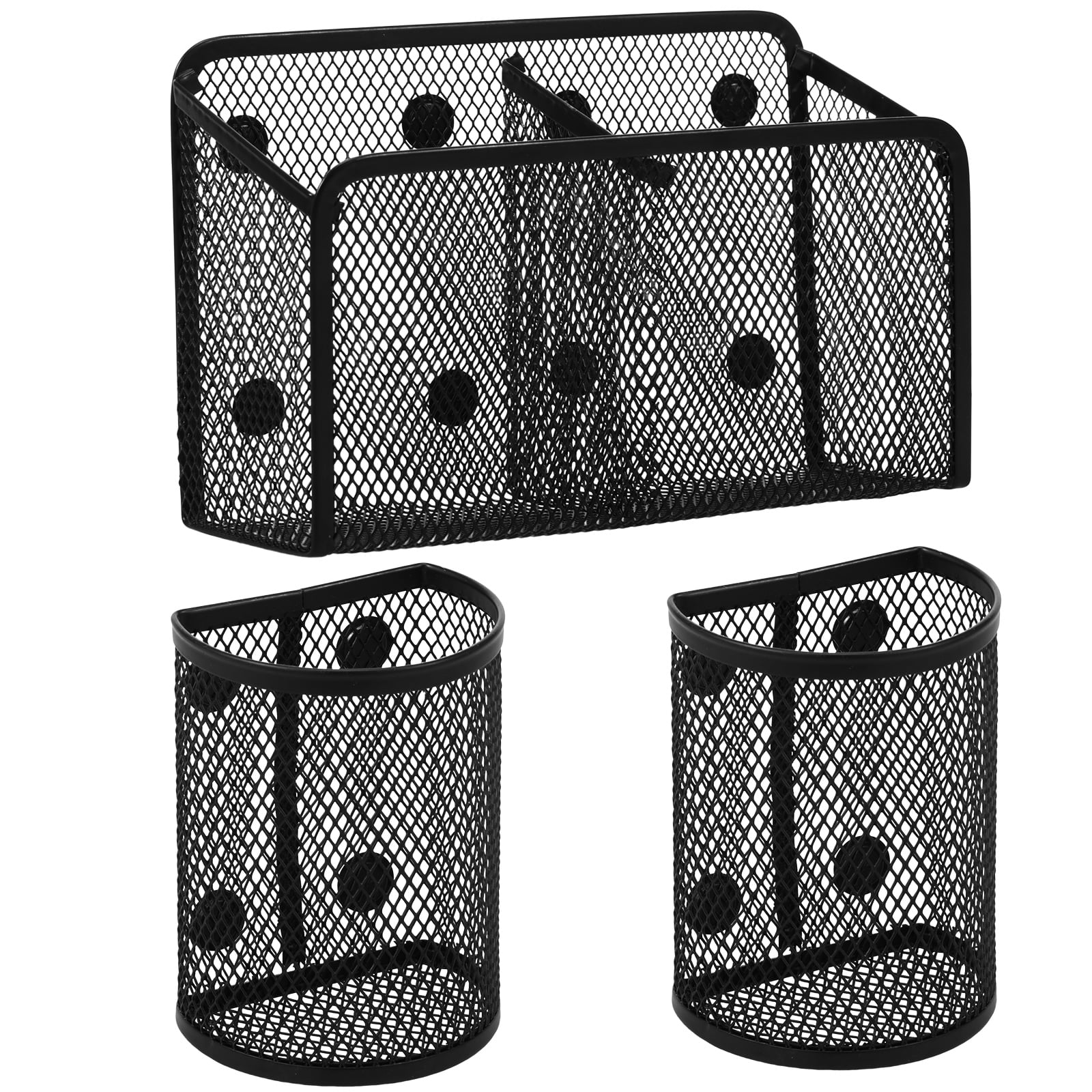 Iron Magnetic Pen Holder Stable Firm Pencil Locker Organizer ...