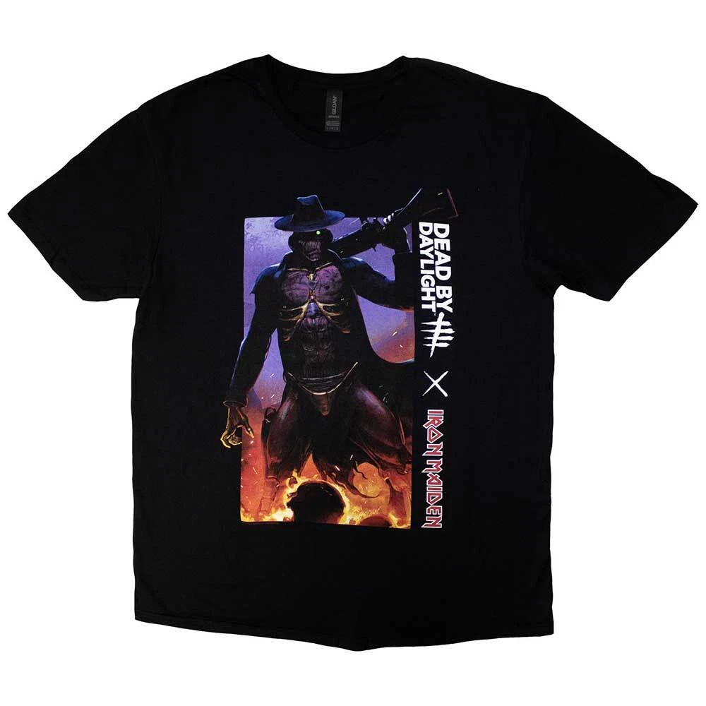 Iron Maiden Dead By Daylight Gunslinger T-Shirt Black New - Walmart.com