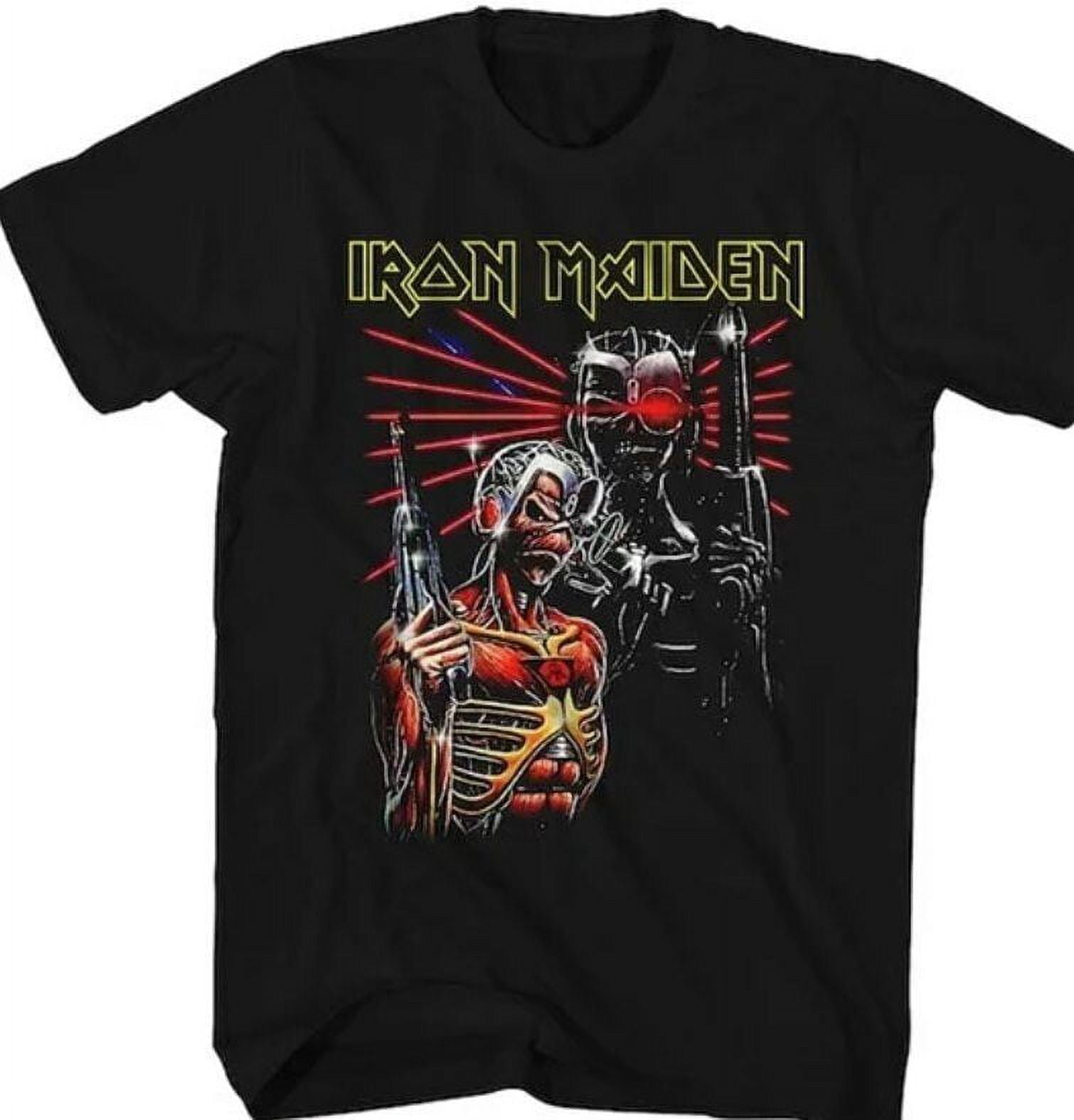 Iron Maiden Eddie Terminate Cyborg Shirt - Walmart.com