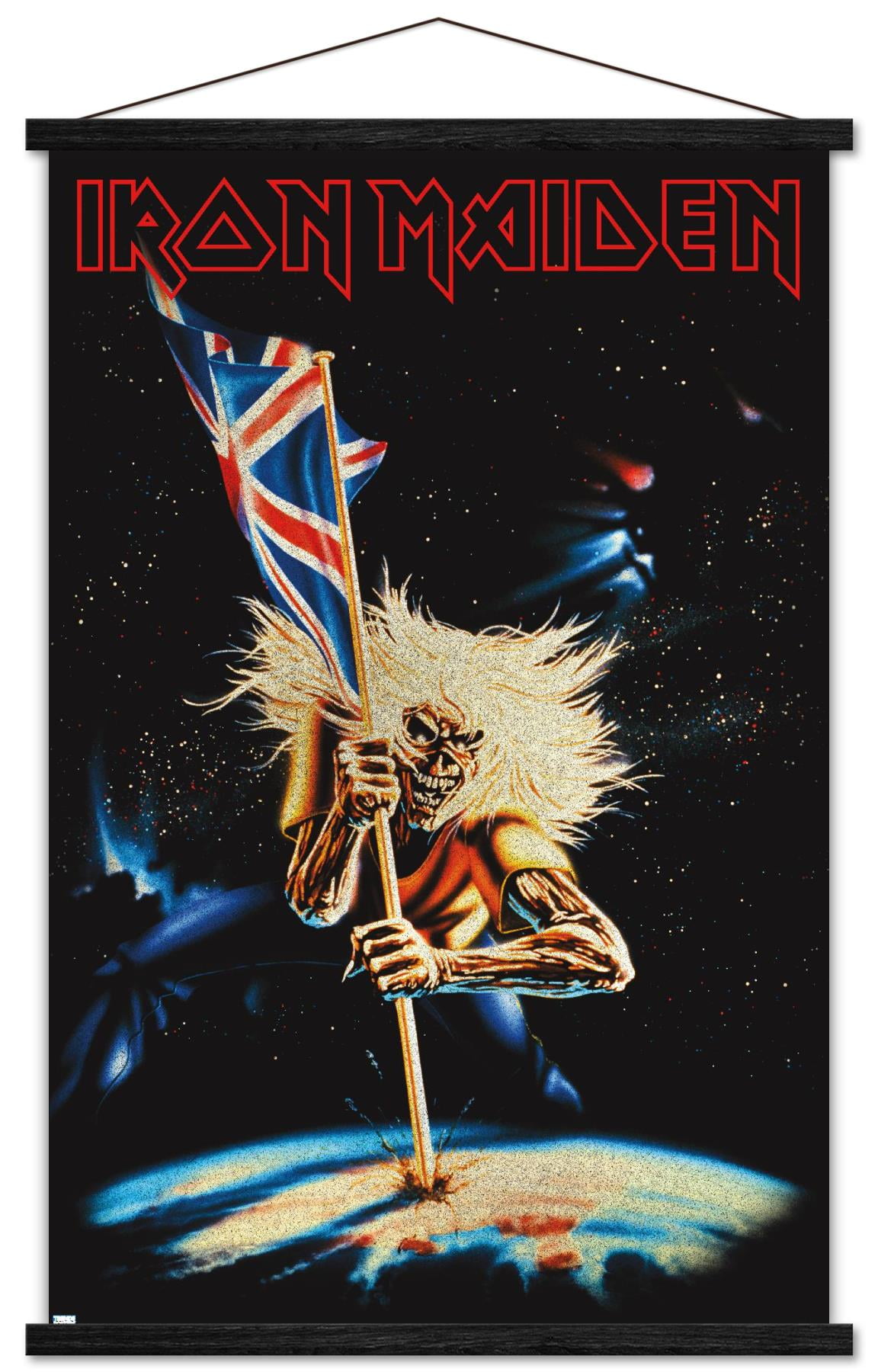 Iron Maiden - Hellfire Wall Poster with Magnetic Frame, 22.375" x 34 ...