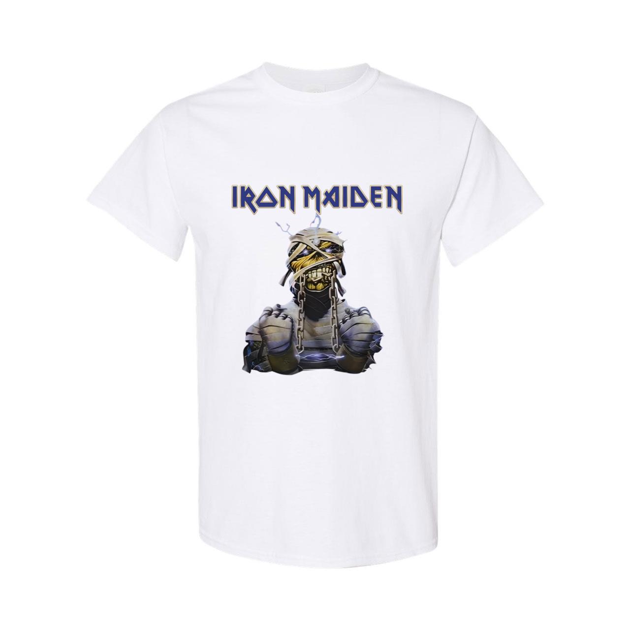 Iron Maiden Mummy Eddie Official T-Shirt-removebg-preview - Walmart.com