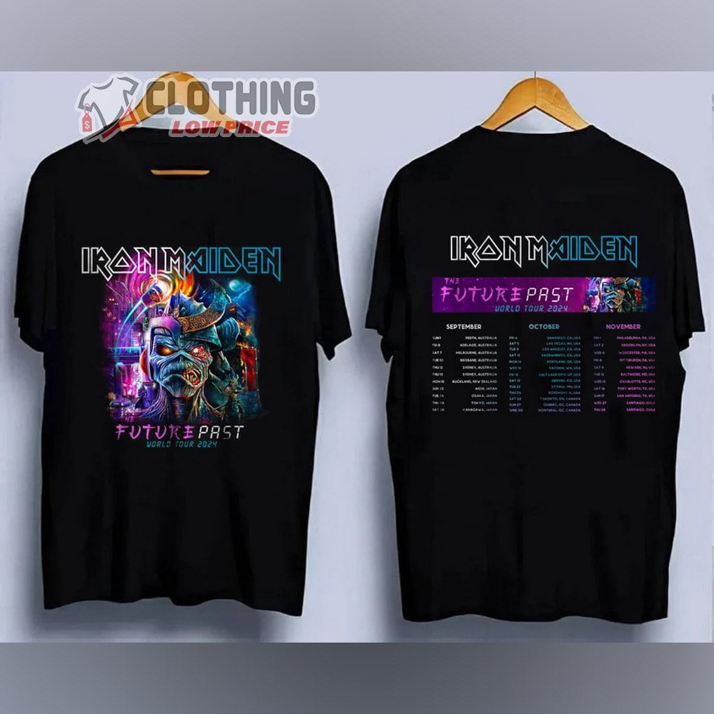 Iron Maiden Music Band World Tour 2024 Tickets Merch, The Future Past ...