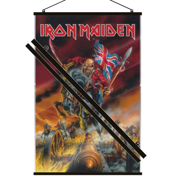 Iron Maiden - Music Poster (Eddie On Horse - Iron Maiden England) (Size ...